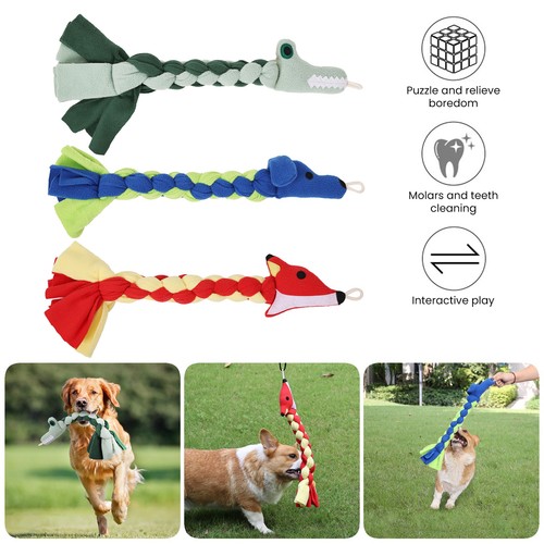 Dog Bite Toy Pet Teeth Grinding Durable Chew for Anxiety Relief Rope ...