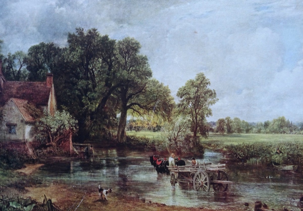 The Hay Wain File:Landscape By The Hay Wain, By John Constable, Oil On