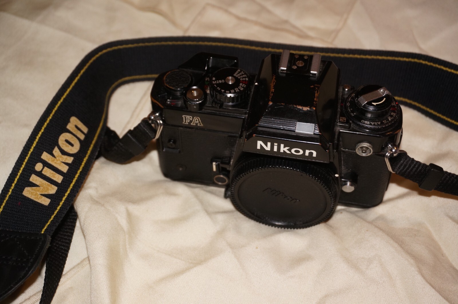 Nikon FA Titanium Shutter 35mm Film SLR - Black | eBay UK