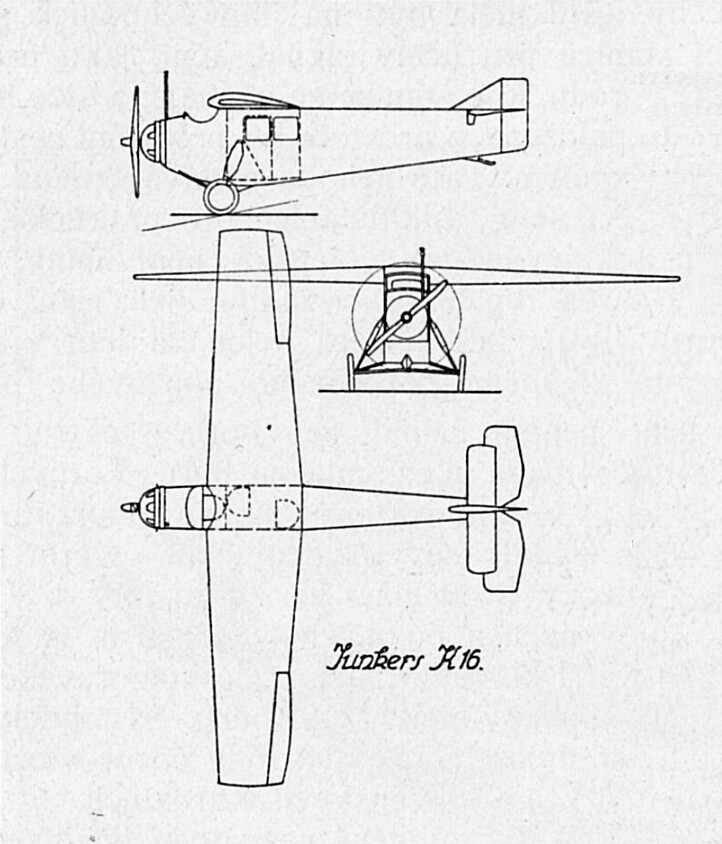 Junkers K 16a Airplane Desk Wood Model Small New | eBay
