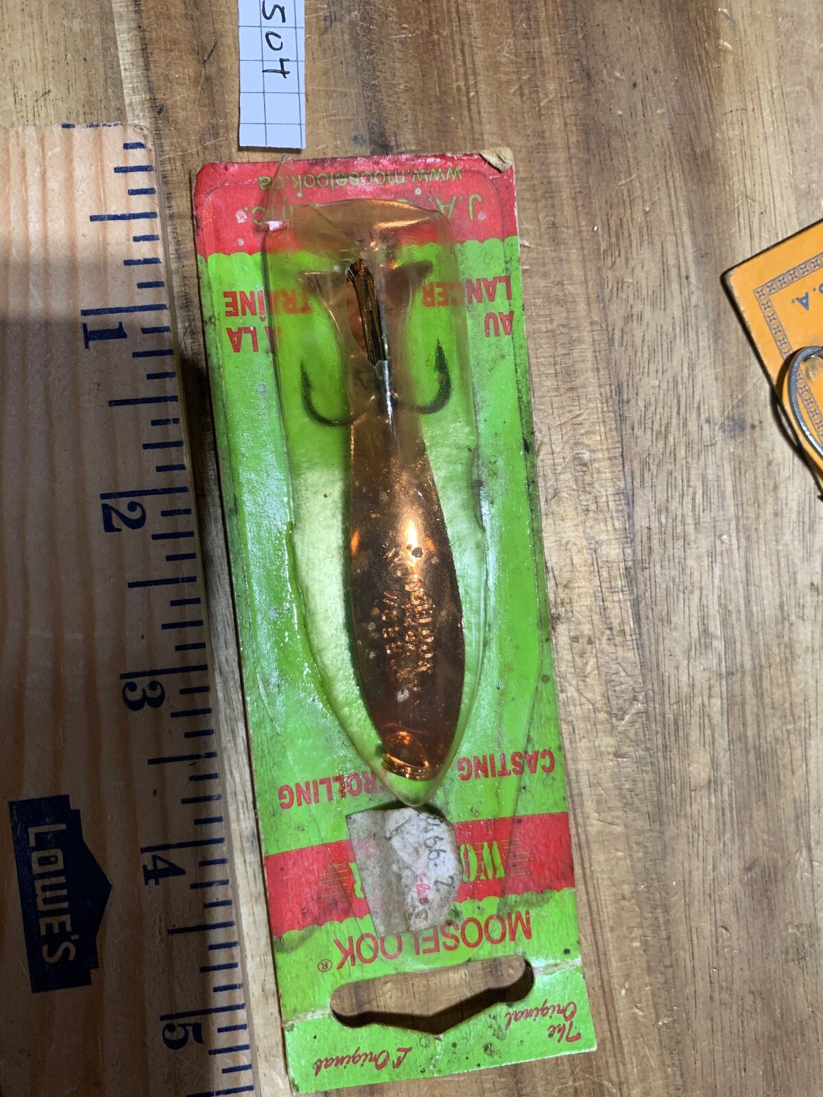 Vintage Rex Flash E Lure fishin lure & Moose lock (22504) | eBay