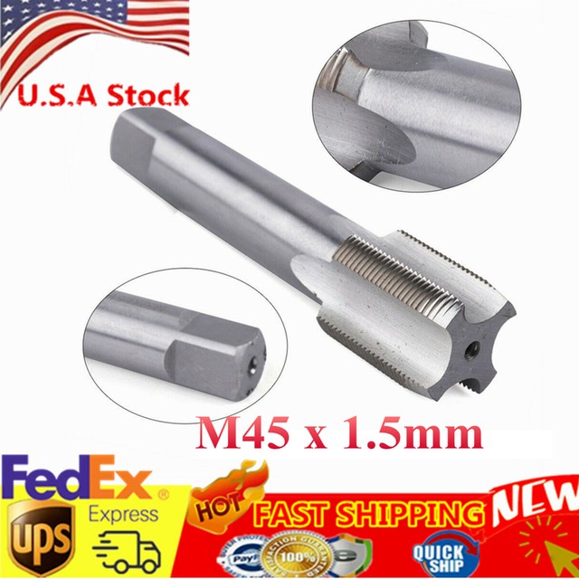 NEW! 45mm x 1.5mm HSS Metric Right Hand Thread Tap M45 x 1.5mm Pitch ...