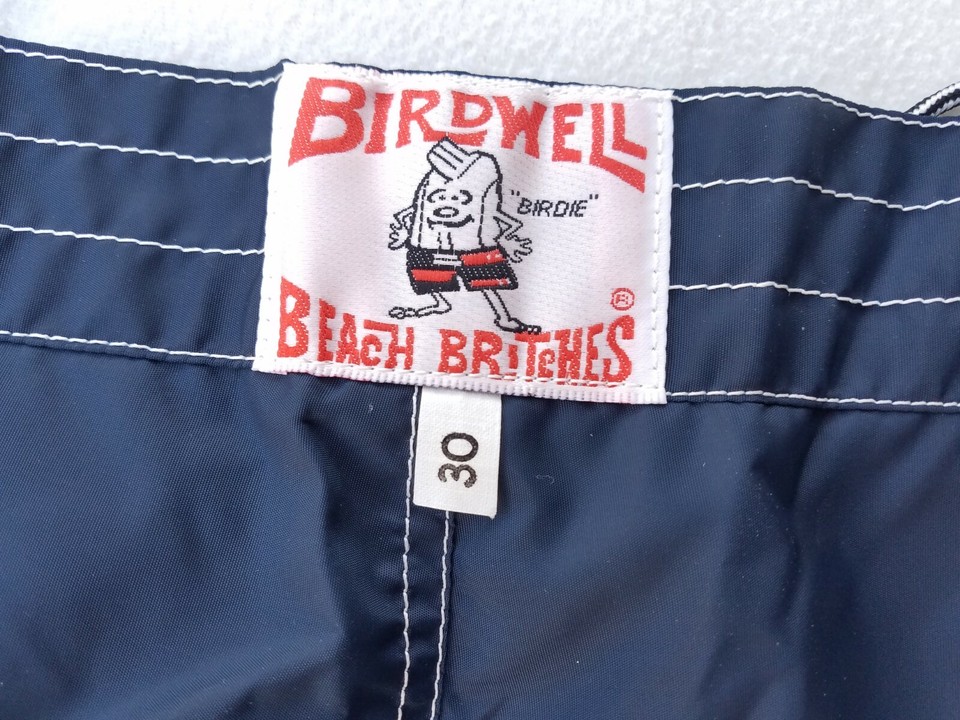 Vintage 80s 90s Birdwell Beach Britches Navy Blue True Size 28 Tag Size ...