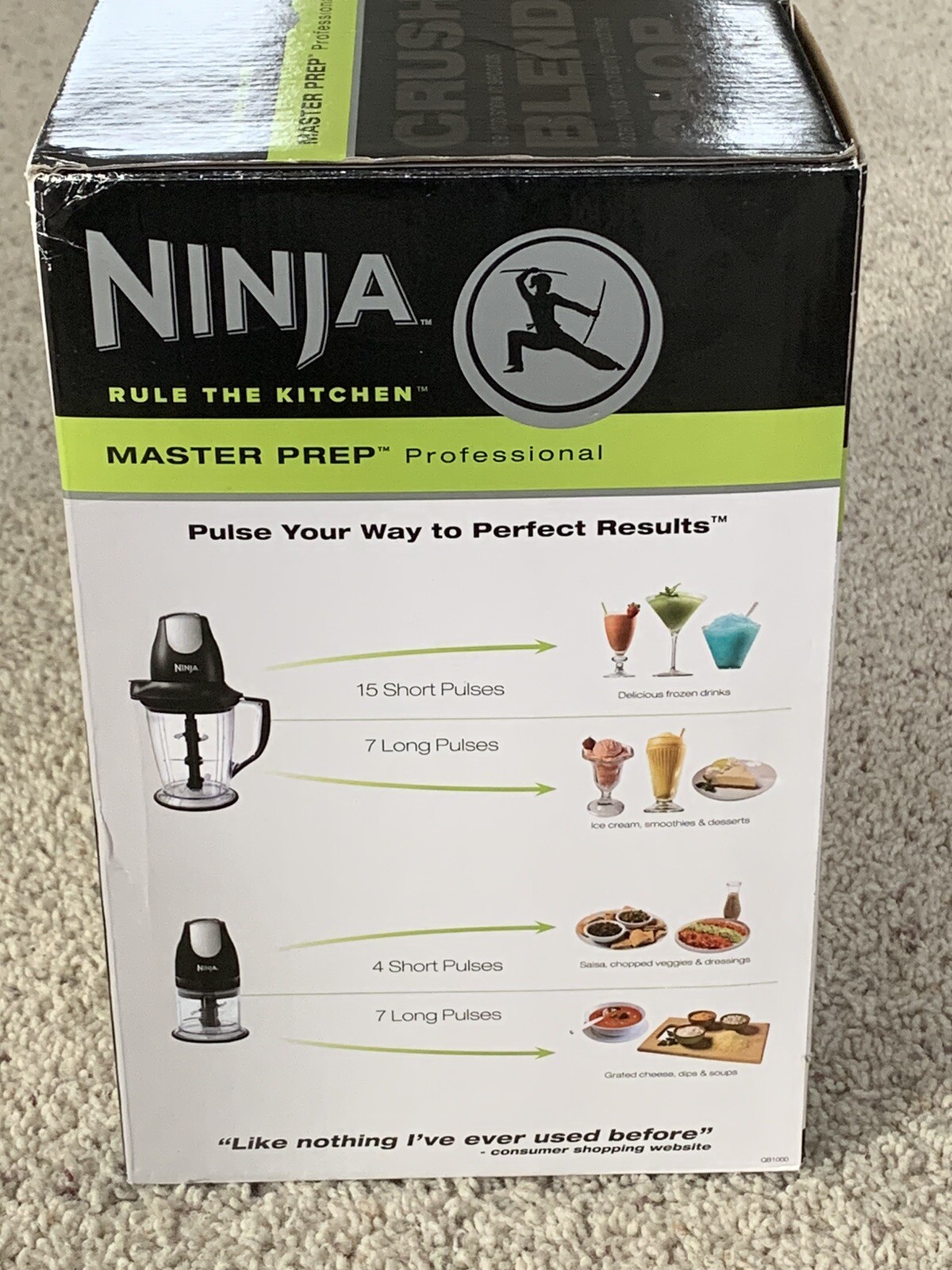 Ninja Master Prep Professional Set QB1000 New in Box | eBay