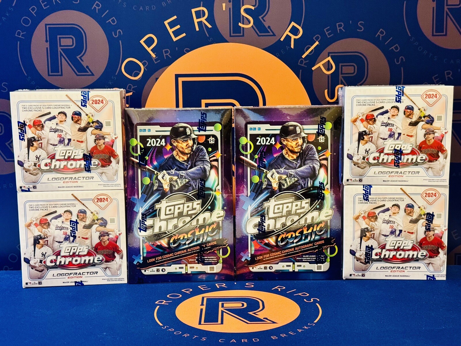 2024 Topps Cosmic Chrome + Logofractor Baseball 6 BOX PYT PICK YOUR ...