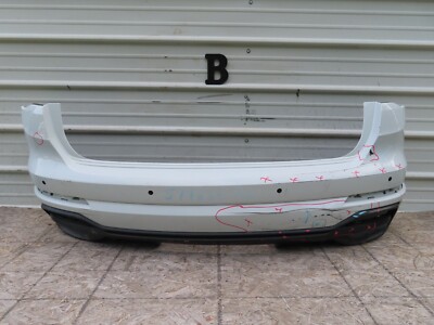 2019-2020 AUDI Q3 S-LINE REAR BUMPER COVER W/ LOWER VALANCE PANEL OEM ...