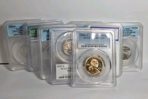 (8) Slabbed Coin Lot #584 | eBay