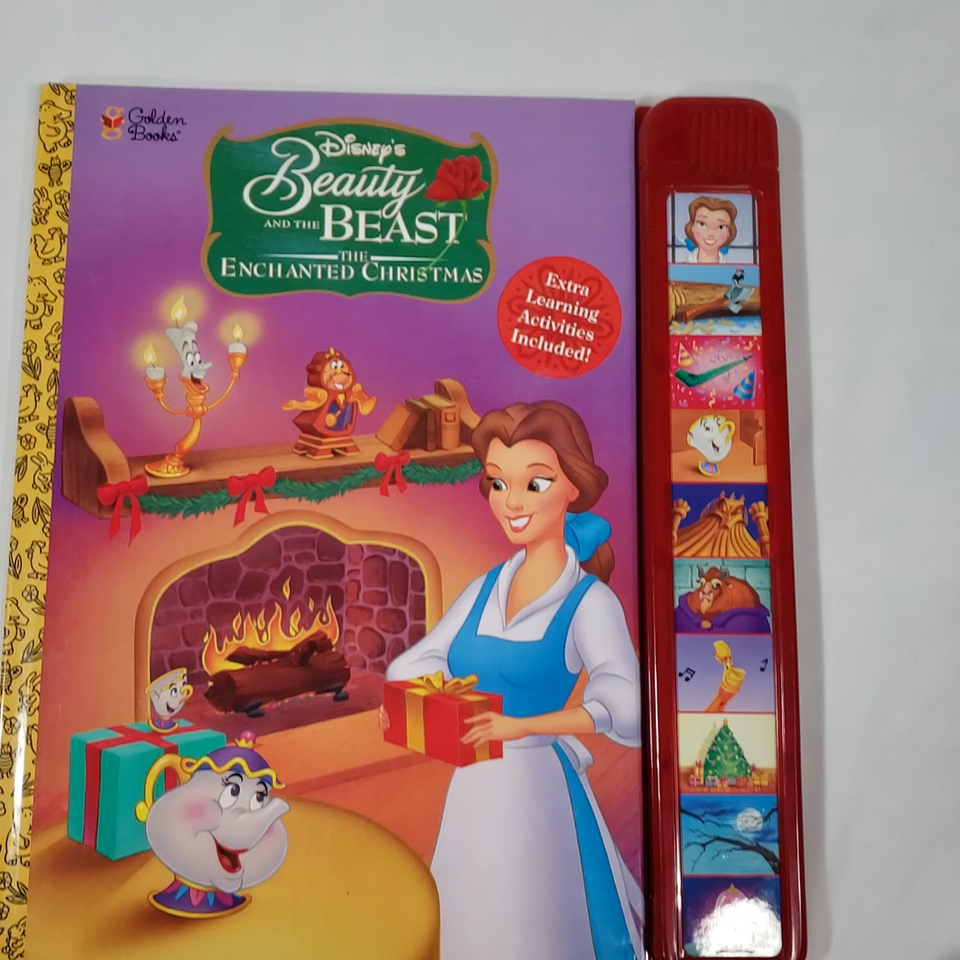 Beauty And The Beast Enchanted Christmas Favorite Sound Story Disney ...