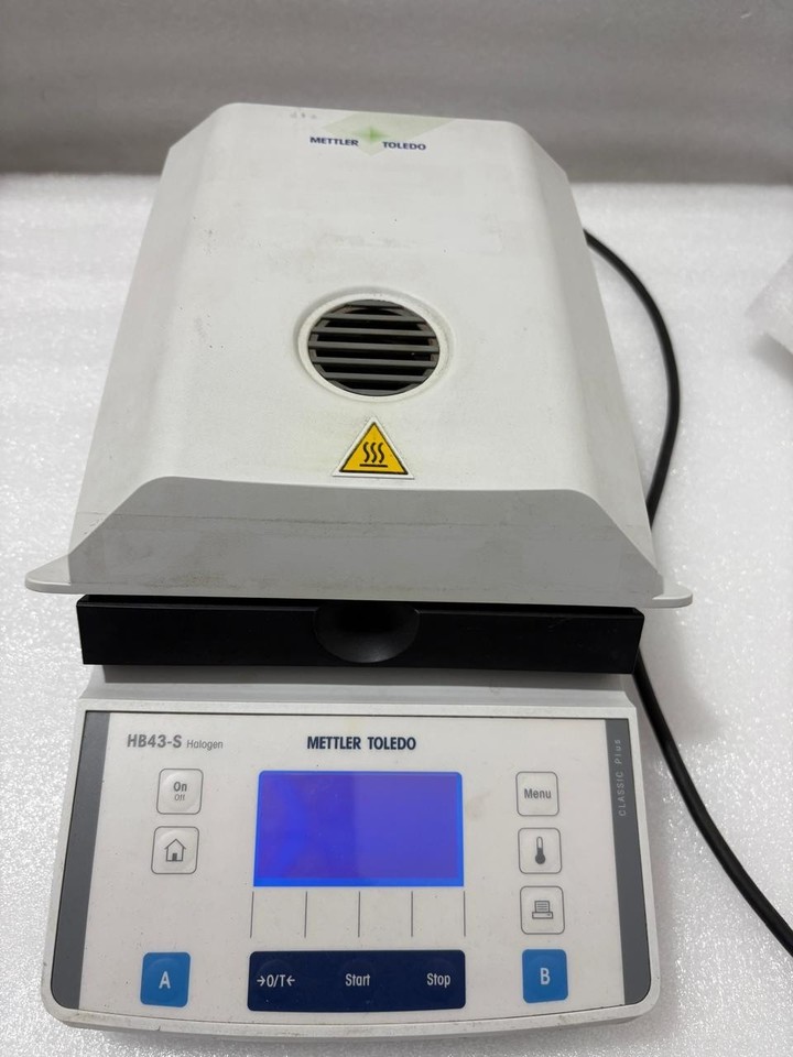 METTLER TOLEDO HB43-S Halogen Classic Plus Moisture Analyzer | eBay