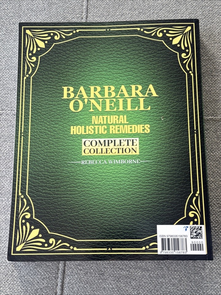 Barbara O Neill Natural Holistic Remedies Complete Collection 50 Books