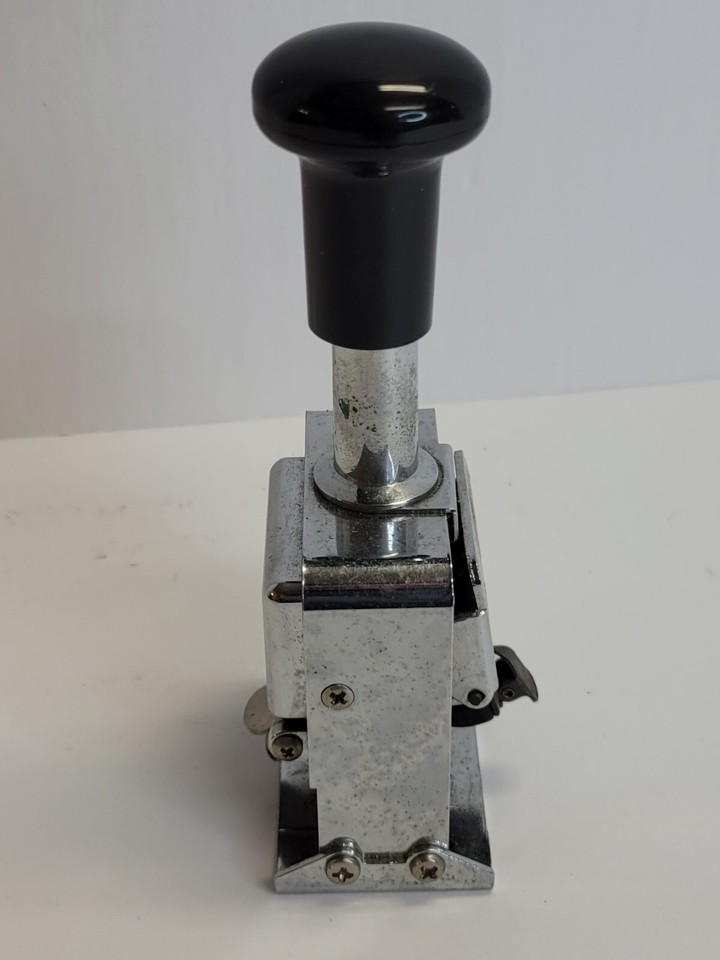 W.T. Rogers - Auto Numbering Metal Stamp 04213 6 Digit Auto Numbering ...