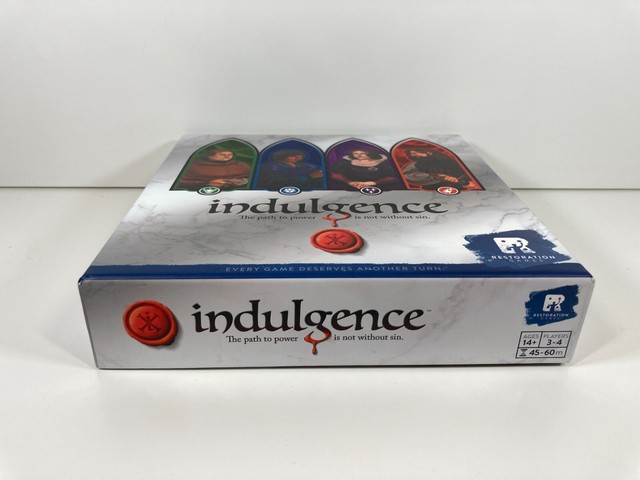 Indulgence Trick Taking Card Strategy Board Game Restoration Games ...