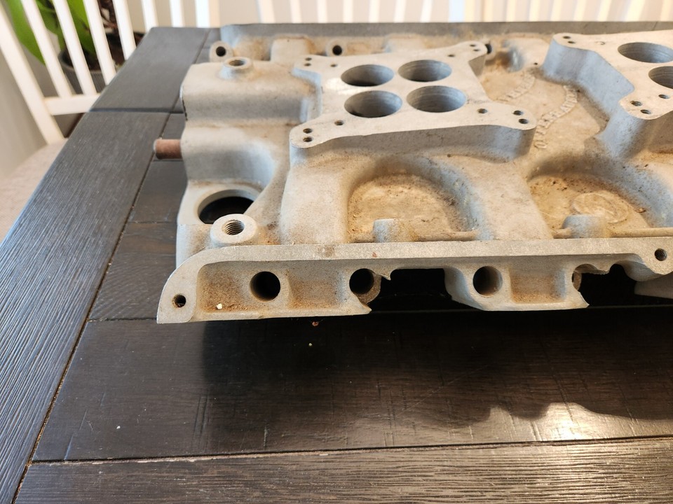 Vintage Offenhauser 390/428 BIG BLOCK FORD FE Intake Manifold Hot Rod ...