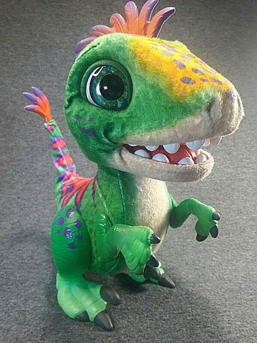 FurReal Friends Munchin T-Rex Dinosaur Interactive Pet Toy Sounds ...