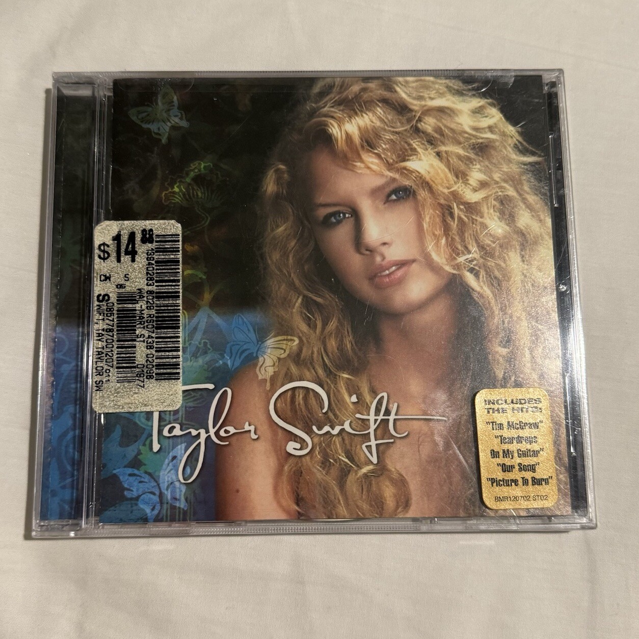 RARE Taylor Swift Self Titled Debut CD 2006 First Press Uncensored HYPE ...