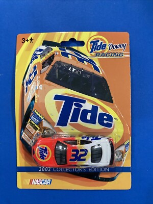 Vtg 2002 NASCAR Hot Wheels Racing Tide Collector's Edition #32 Ricky ...