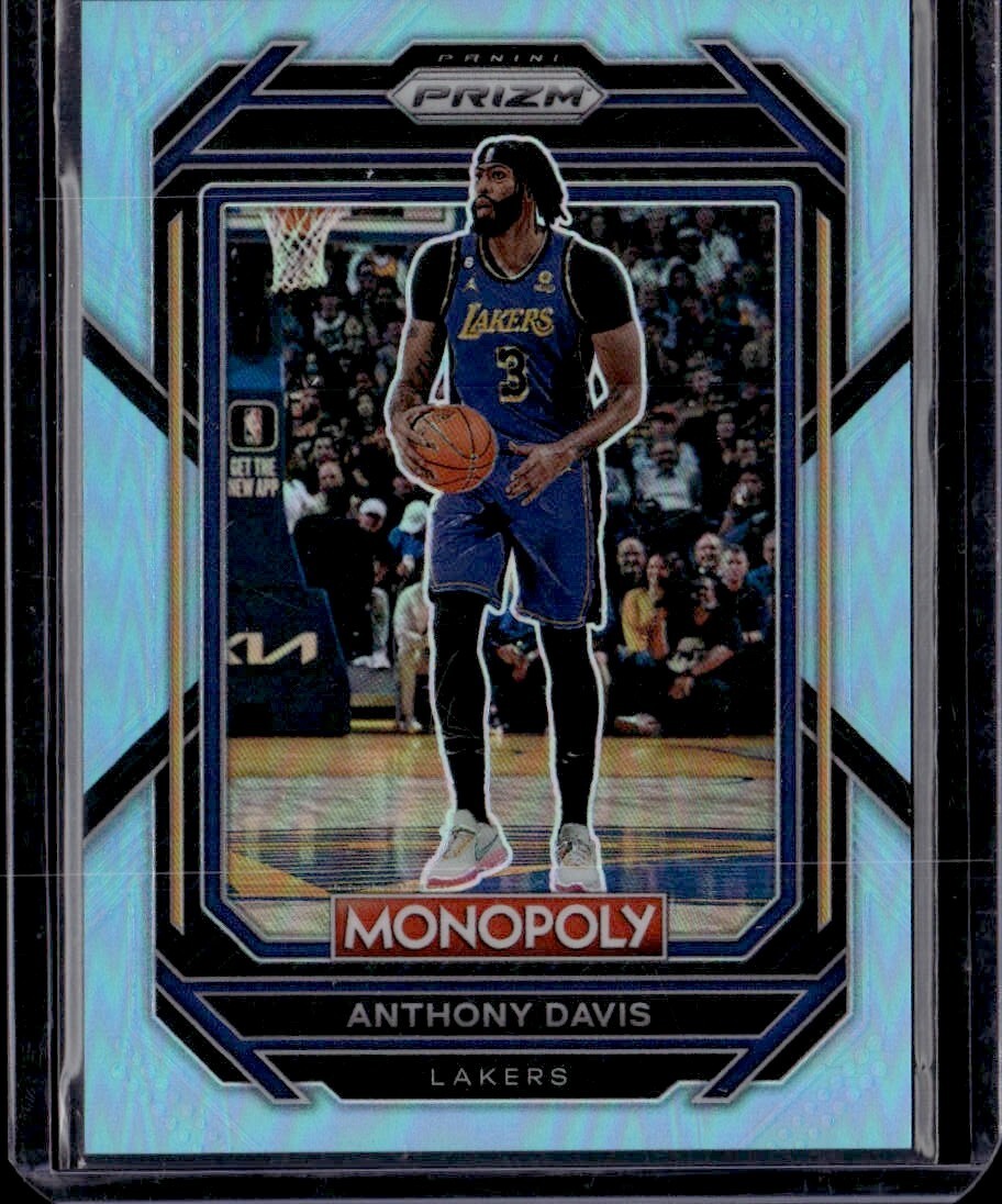 2022-23 Panini Prizm Monopoly - Light Blue Prizm #41 Anthony Davis /199 ...