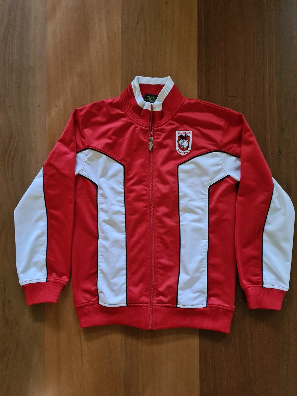 Genuine NRL St George Dragons - Kids Rugby League Tracksuit Top - Size ...