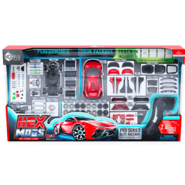 HEXBUG HEXMODS Pro Series Elite Raceway Customizable RC Cars ...