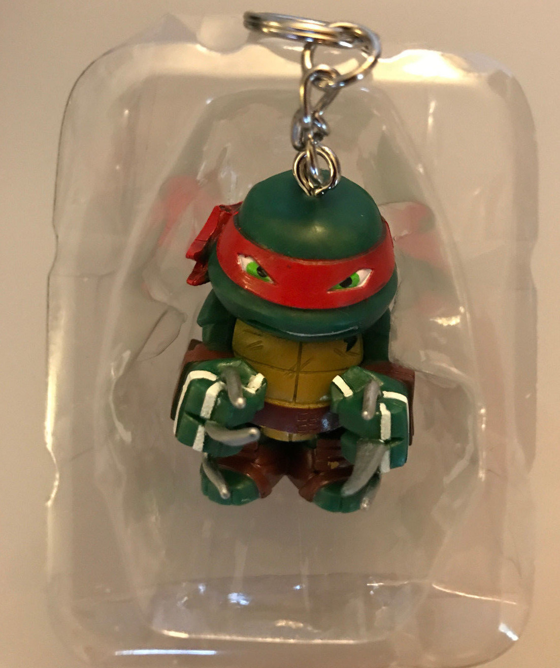 Teenage Mutant Ninja Turtles Raphael Figure Keyring Bonkers Series 1 ...