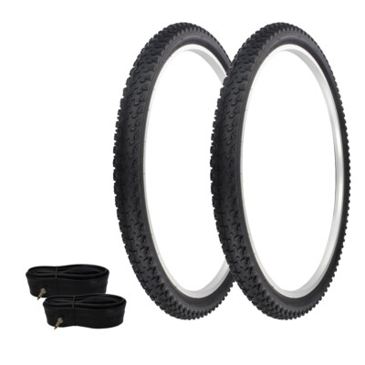 PRO+ TIRES 29" x 2.10" Black P-1255D W/TUBES 33mm Presta Valve | eBay