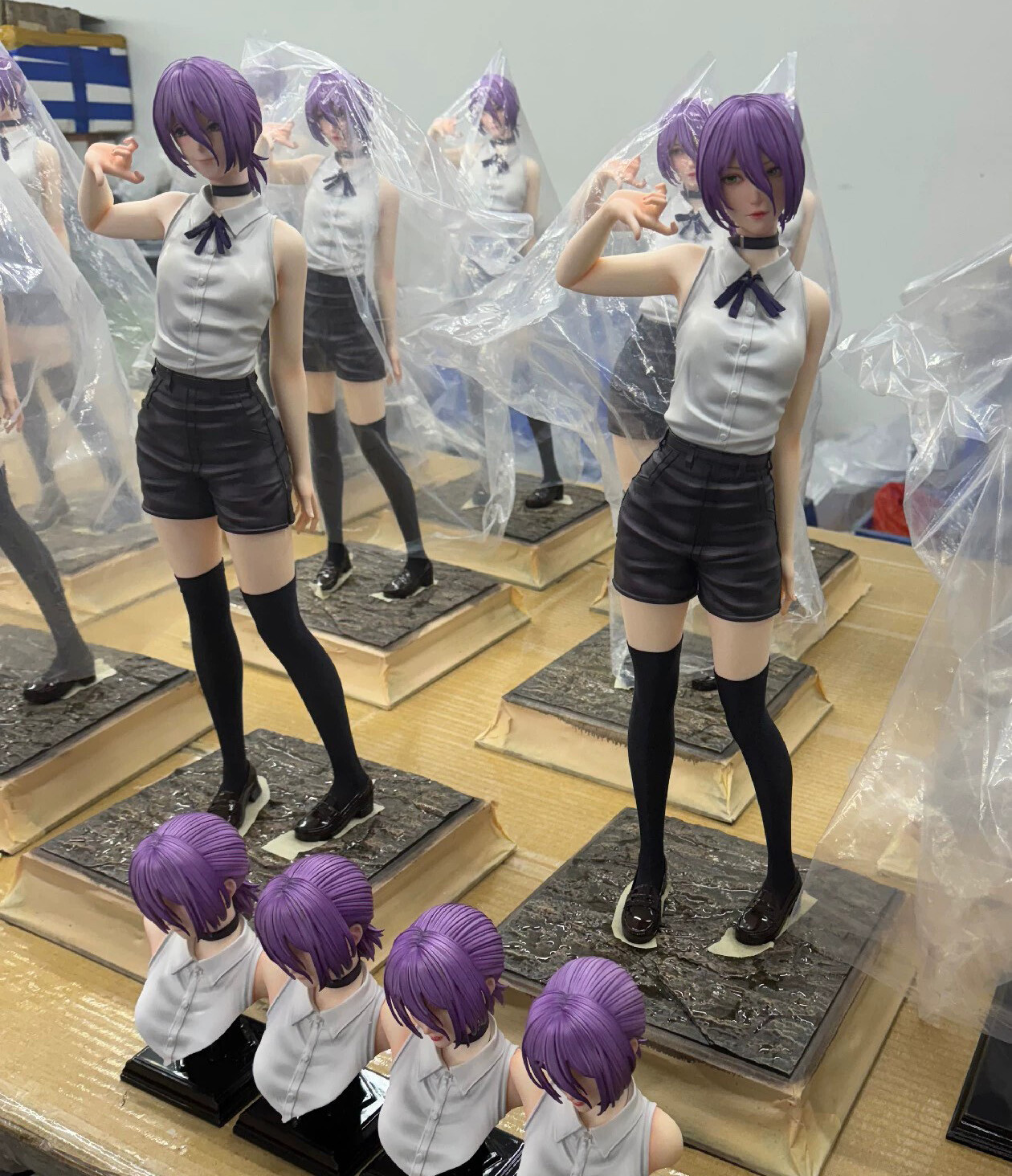 Bomb Reze HeRa Studio Chainsaw Man Resin Figurine 52cm 1/4 | eBay