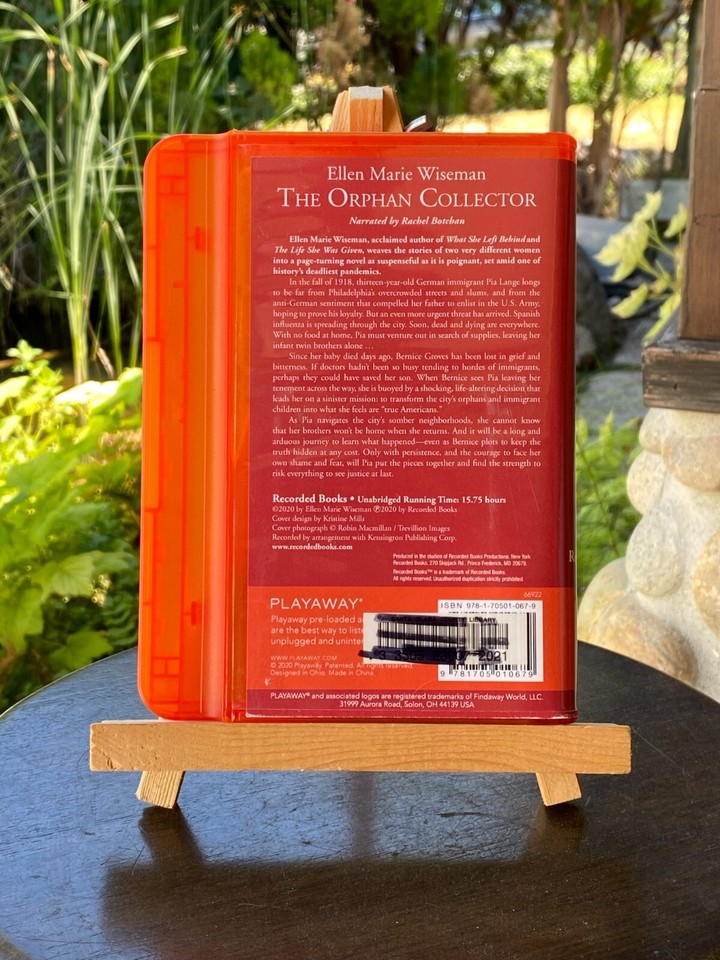 Playaway Audiobook: The Orphan Collector by Ellen Marie Wiseman ...