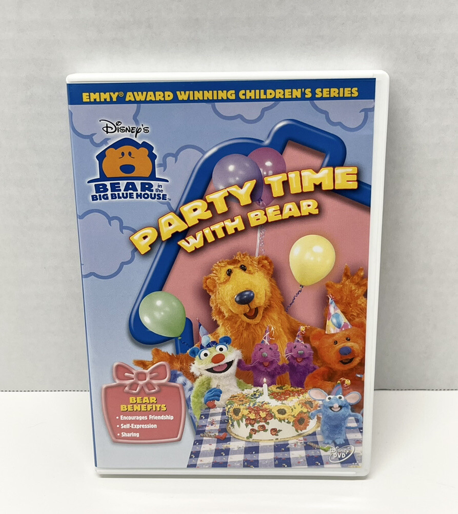 Bear in the Big Blue House DVD Party Time | Grelly USA