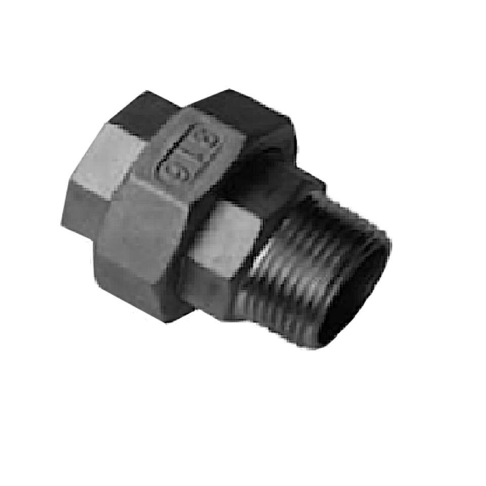 1 1/4" BSP 32mm 316 STAINLESS STEEL 3 PIECE UNION MALE FEMALE THREAD ...