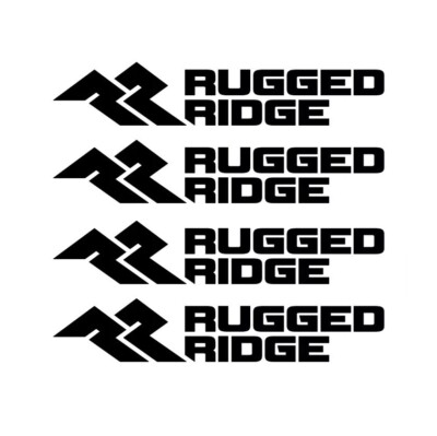 Rugged Ridge Vinyl Decal Sticker Logo Offroad 4x4 Lift Winch - ANY SIZE ...