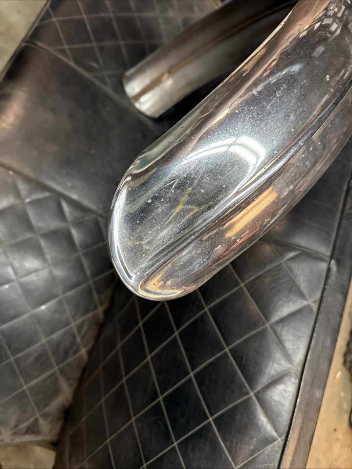 NOS Wassel 6" Ribbed Rear Fender, Harley Knucklehead Panhead Shovelhead ...