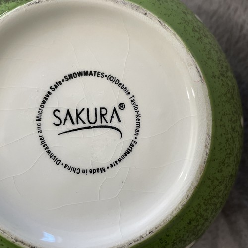 Oneida Snowmates Green Soup Cereal Bowl 6" Debbie Taylor-Kerman ...