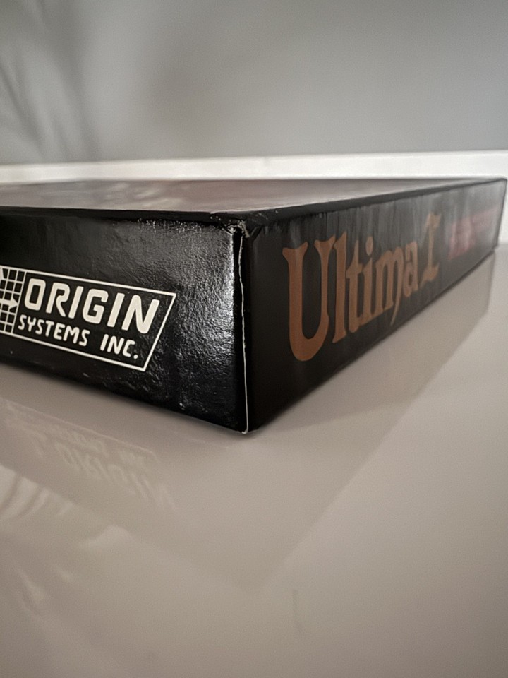 ULTIMA I Ultima 1 The first Age of Darkness Commodore C64 Origin MINT ...