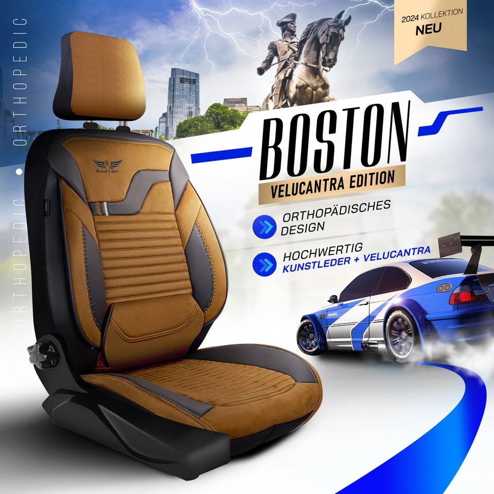 Fodere Per Sedili Adatte Per Seat Ibiza (Marrone-Nero) | eBay