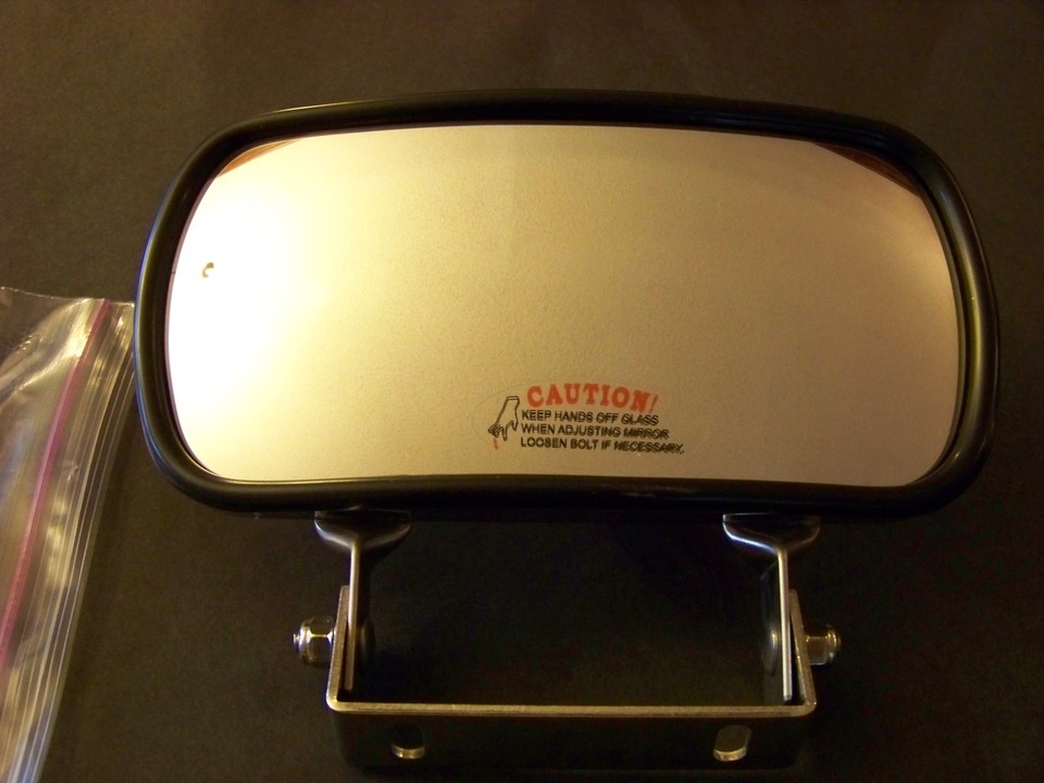 WIDE ANGLE MIRROR SKIDSTEER Equipment Loader Skid Steer Fits cat bobcat ...