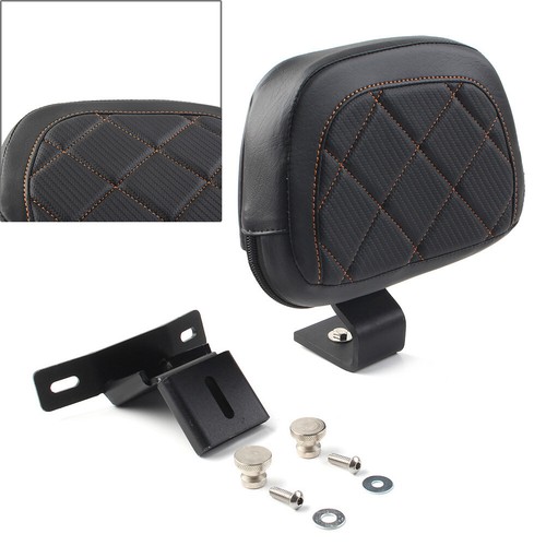 Front Driver Rider Backrest Pad For Harley Touring CVO Road King ...
