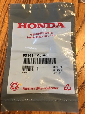 Genuine Parts Honda Motor 90141-TA0-A00 QTY1 Ships N 24h | eBay