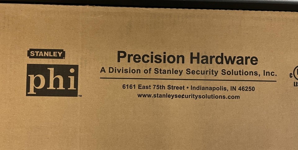 Precision Hardware, Series 2100 Dormakaba Panic Bar Rim Exit Device 612 ...