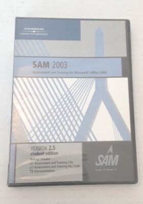 SAM 2003 Microsoft Office Training CD's by Thomson Course Technology | eBay