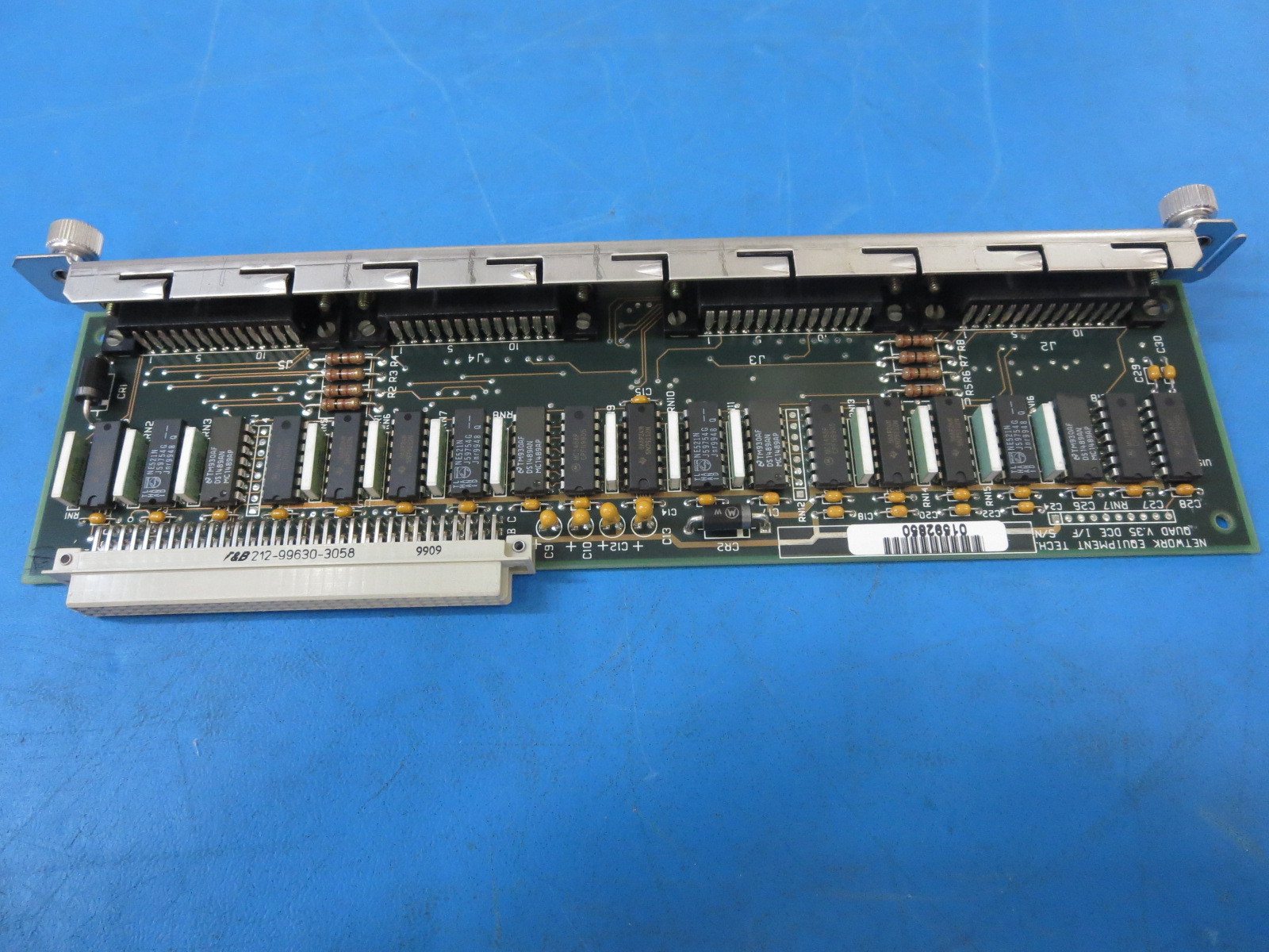 NET 022440-101 V.35 DCE BACK CARD FOR NET PROMINA IDNX 90 MULTIPLEXER ...