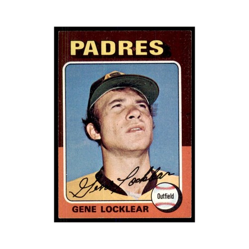 1975 Topps Gene Locklear RC Padres #13 | eBay