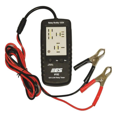 12-V or 24-V Diagnostic Automotive Electrical Relay Tester Quick Go/No ...