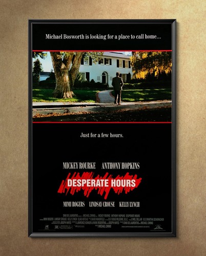 Desperate Hours 1990 Movie Poster 24"x36" Glossy Unframed 9056 | eBay