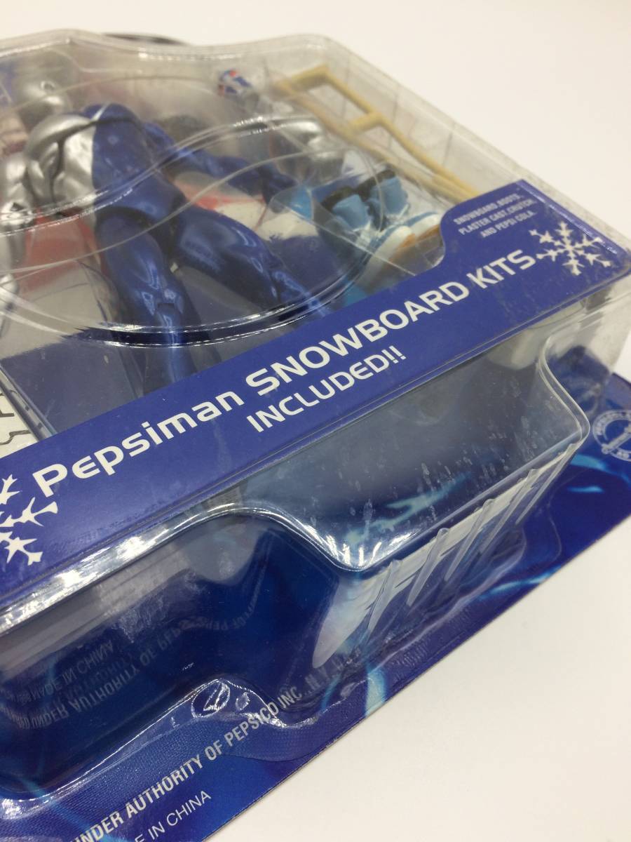 PEPSI MAN Snowboarding Pepsiman Ultra Free Pose Figure 150mm BANDAI ...