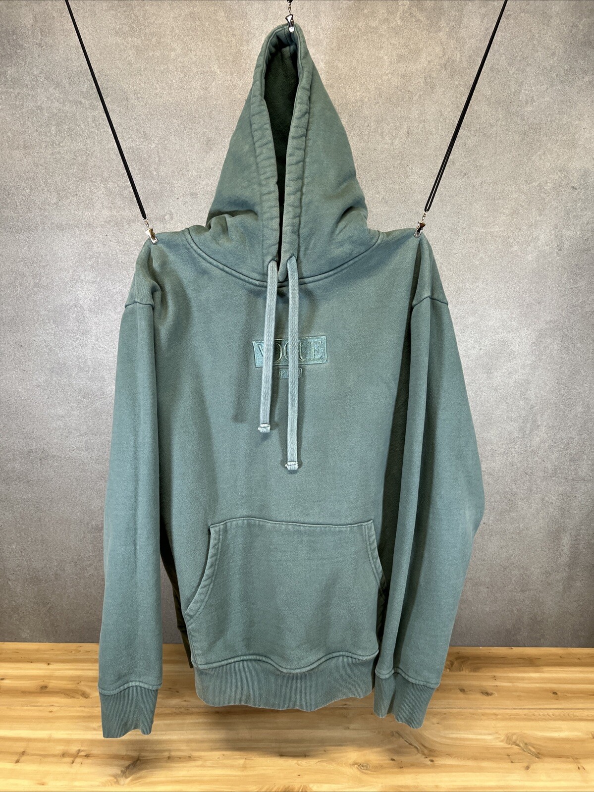 RARE Kith x Vogue Hoodie Sea Pine Sold Out 2017 Origi… - Gem