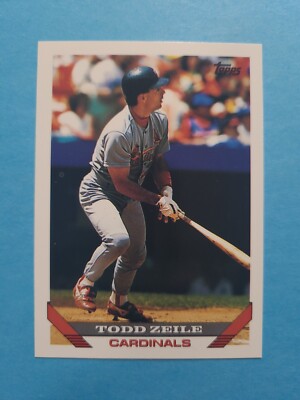 TODD ZEILE 1993 TOPPS BASEBALL CARD # 428 F6332 | eBay