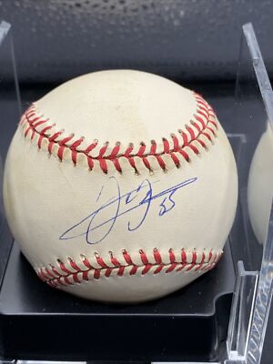 Frank Thomas White Sox HOF Signed Official AL Baseball w/ Case - PSA ...