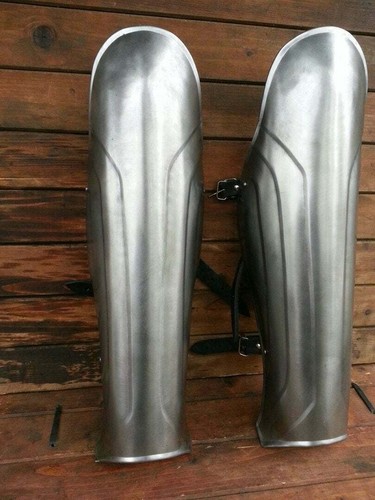 Medieval Leg Guard Armor Protective Ancient Greek Hoplite Greaves New ...