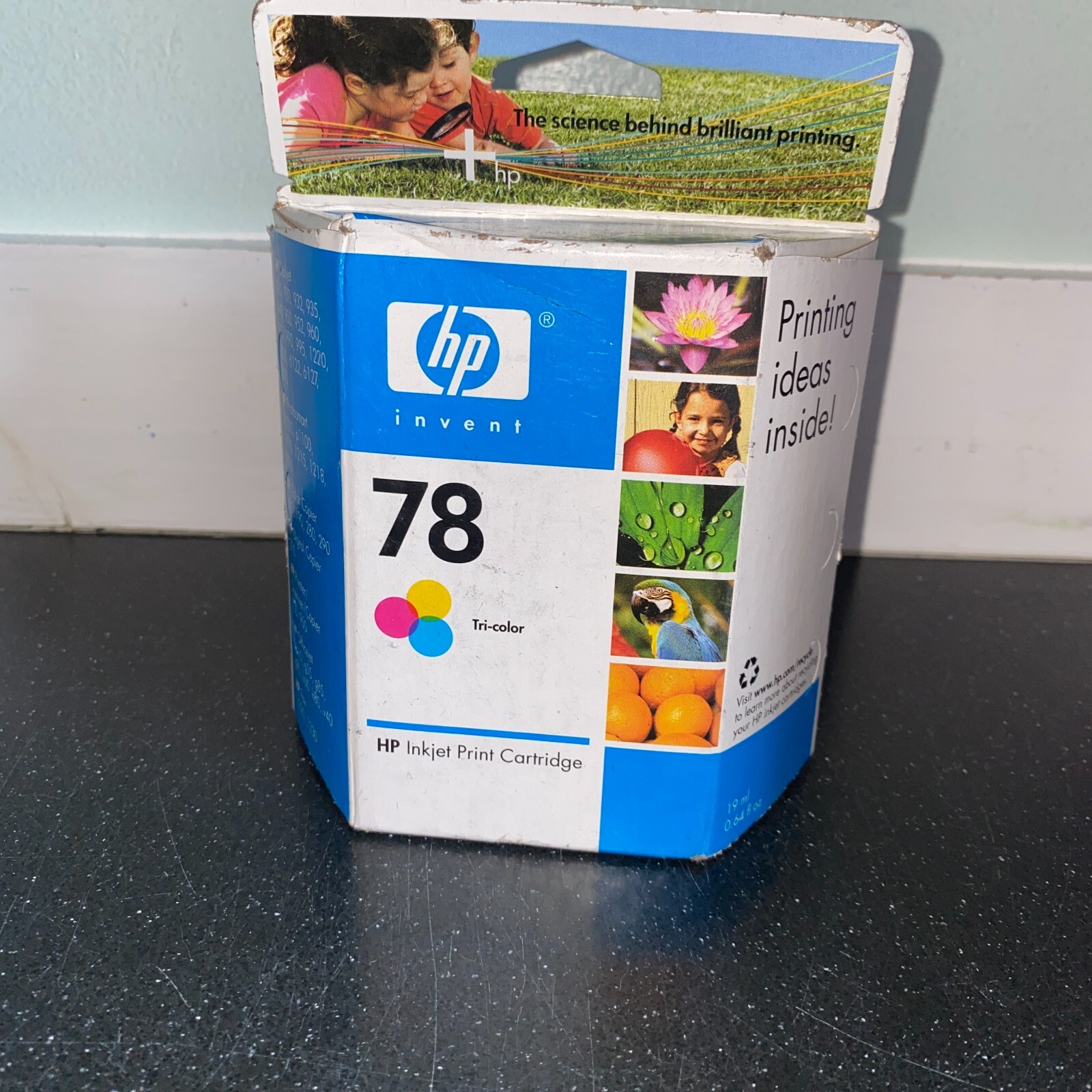 HP 78 Inkjet Cartridge Tri-Color Expired 2007 Printer Ink C6578DN ...