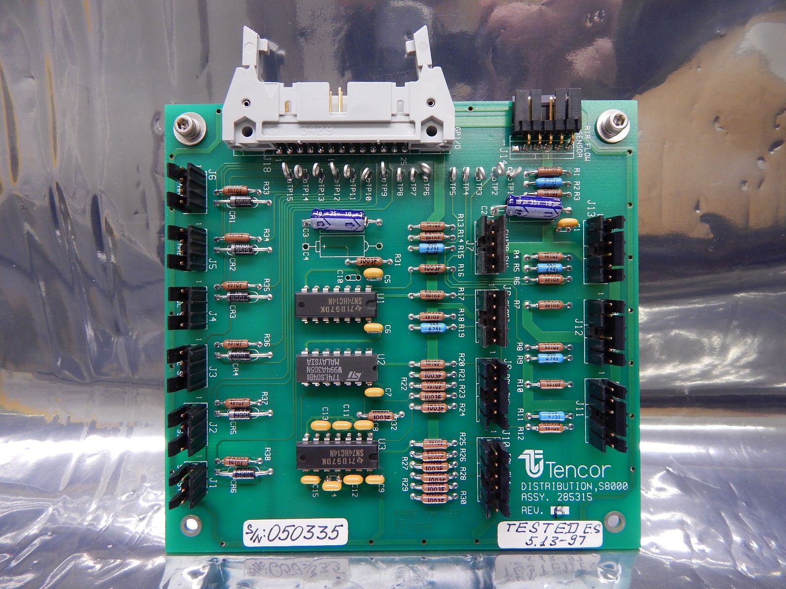Tencor Instruments 285315 Distribution S8000 Board PCB KLA-Tencor AIT I ...